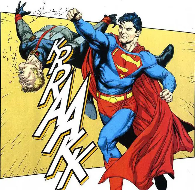 ¿Qué sucedería si un puñetazo de SUPERMAN te golpeara la cara? | Notinerd